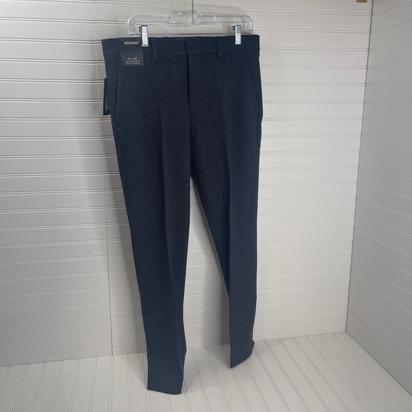 Murano | Pants | Nwt Murano Mens Evan Extra Slim Fit 33x3 Navy Stretch ...